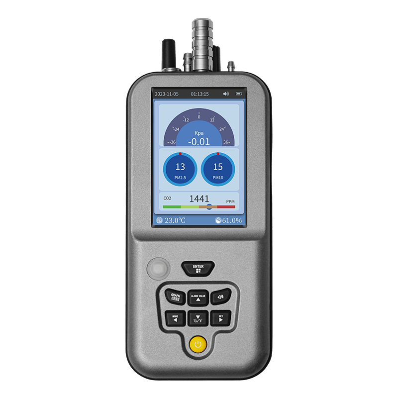 100 level clean room laser dust particles counter Multi-functions with ...